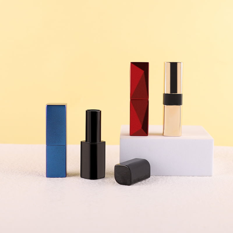 Bulk Custom Square Magnetic Lipstick Tubes Container - Custom Cosmetic ...